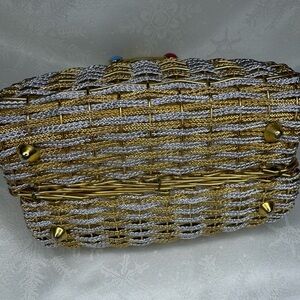 Koret | Bags | Koret Elegant Gold And Silver Woven Handbag | Poshmark